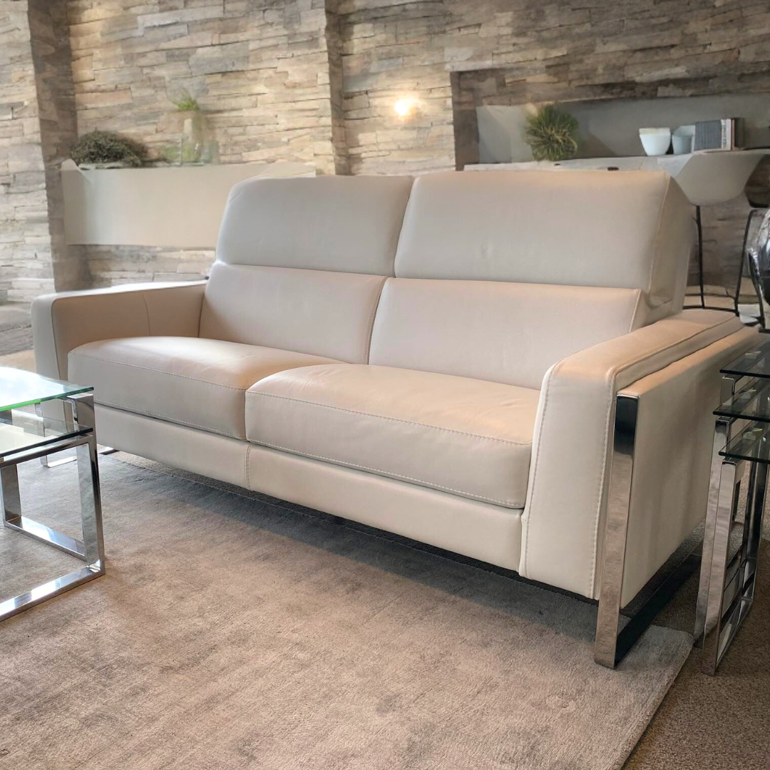 Calia Italia - Pier sófi - 2 sæta - ekta leður | Bústoð